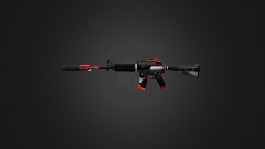 M4A1-S | Cyrex - 3D model by krakencommunity [2e1a224] - Sketchfab