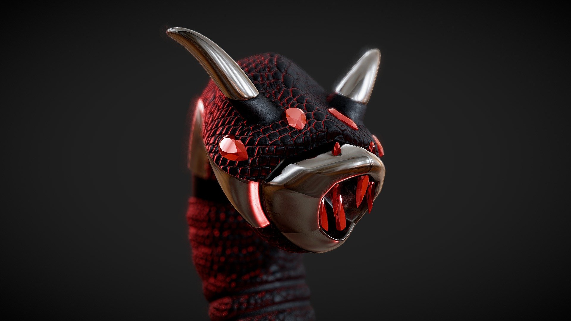 Snake Staff - Download Free 3D model by Mikhail Blagovidov (@MishaCho ...
