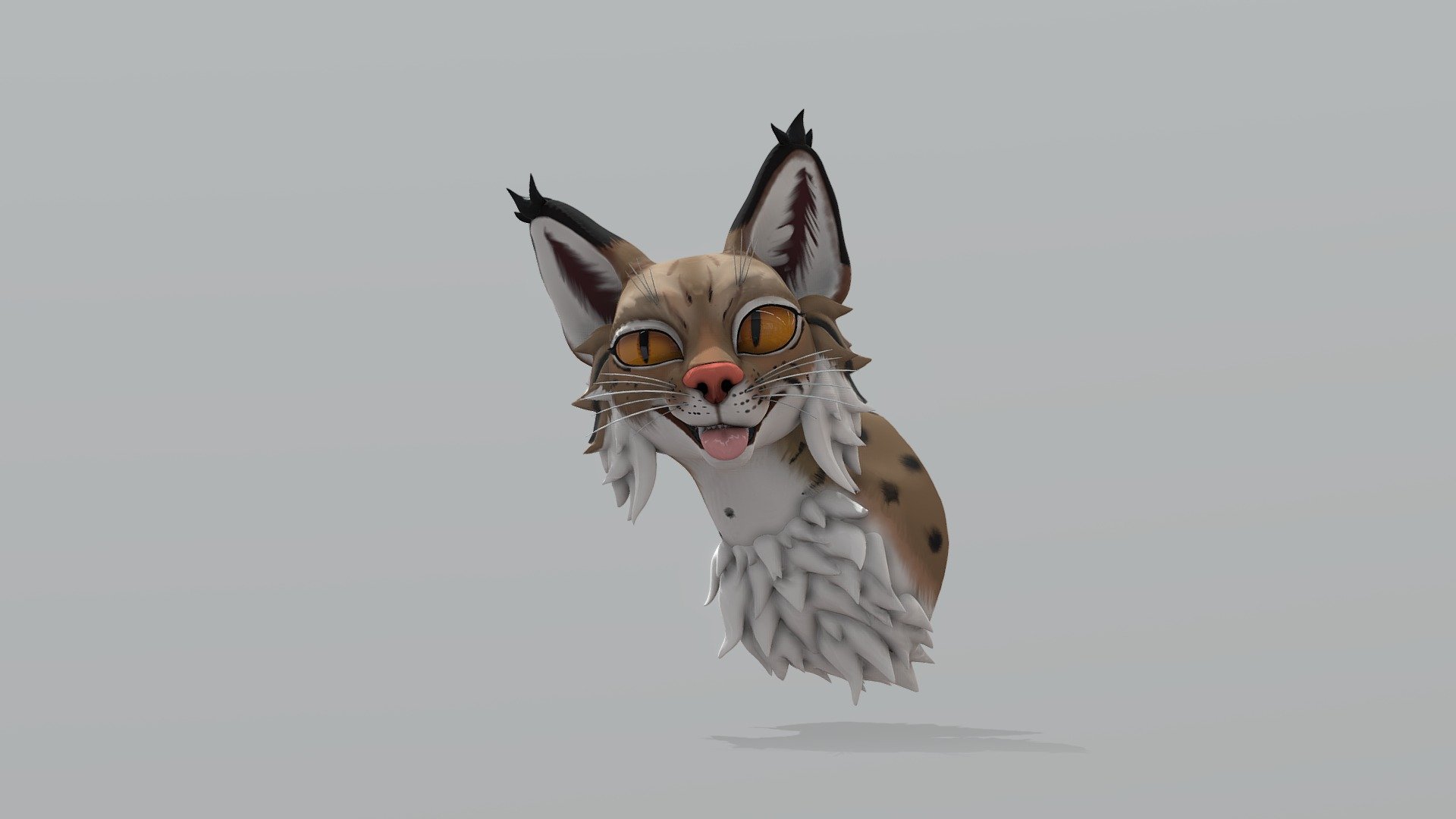 lynx mlem - 3D model by Gabriela Mosso (@GabrielaMosso) [2e1c9bc ...