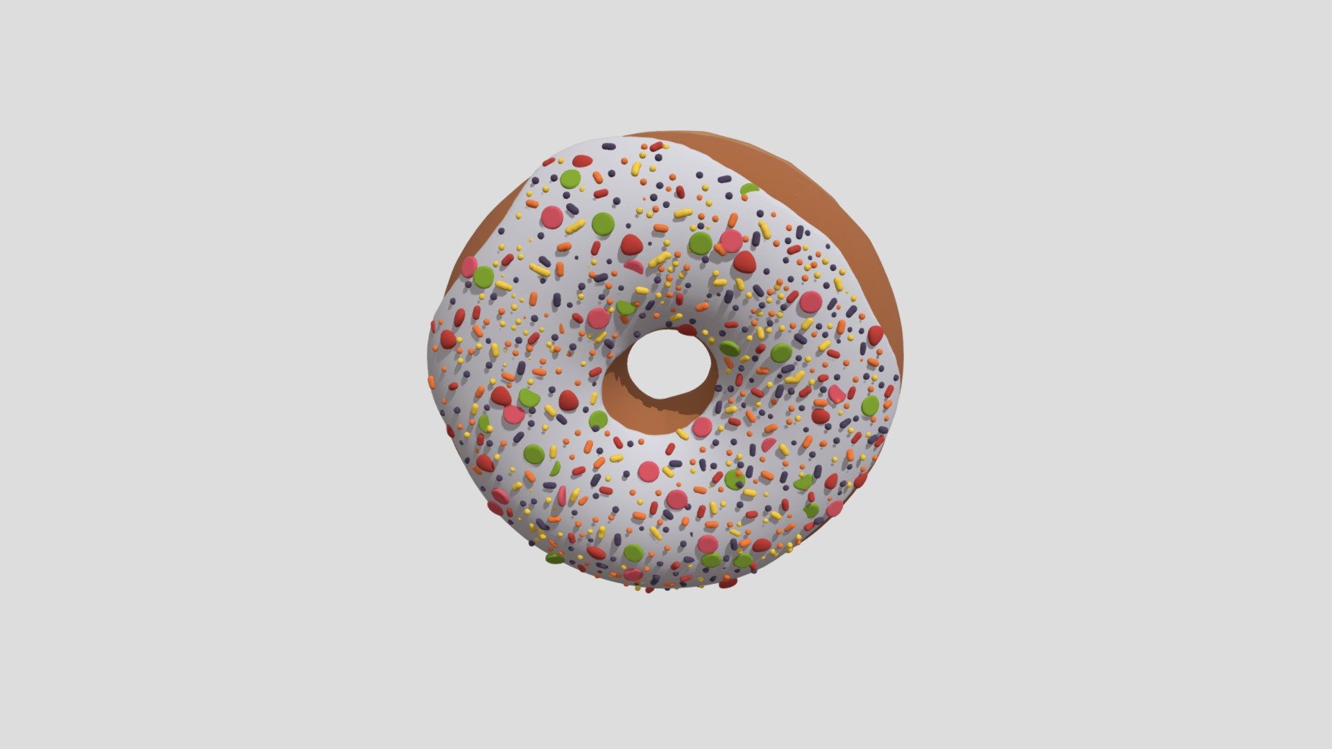 doughnut - 3D model by Azlynne [2e1da01] - Sketchfab