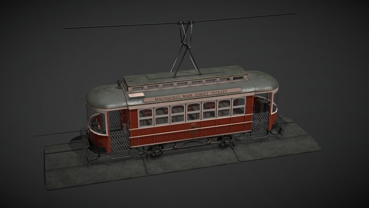 Cablecar 3D models - Sketchfab