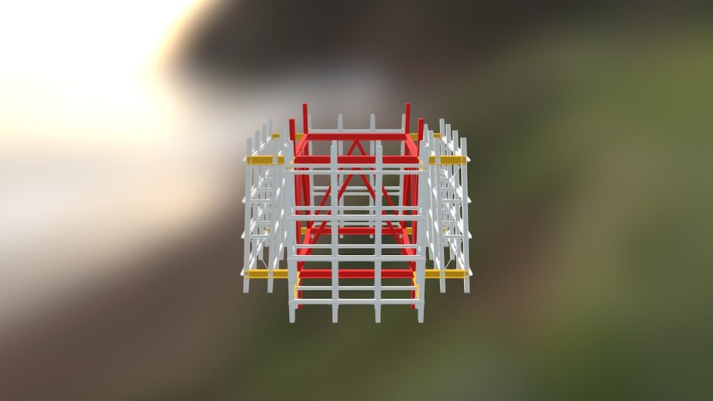 Structural Model Jafari Jeffway - 3D model by njeffway [2e1ea8e ...