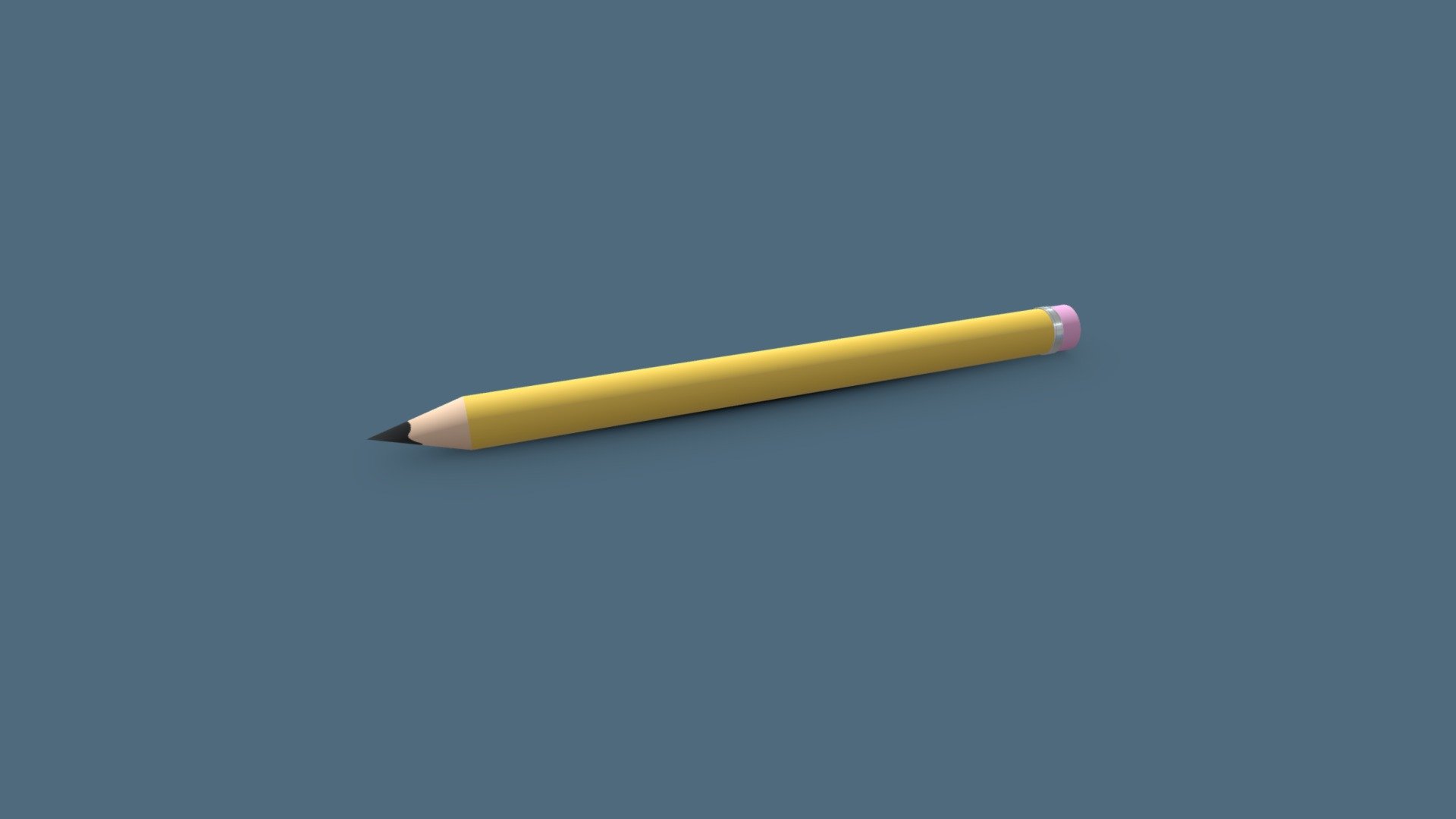 Pencil - Download Free 3D model by Maggatron (@MaggaModels) [2e1ed5d ...