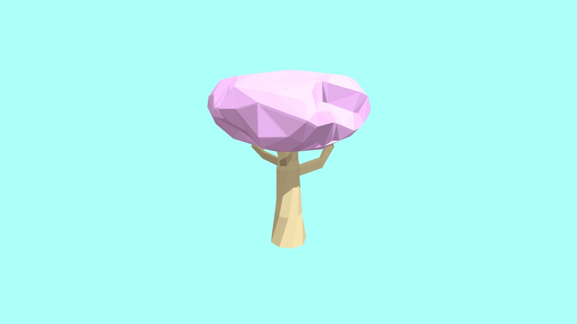 Low Poly Blossom Tree - 3D model by The_Cyborg_Lord/Elijah_The_Peacock ...