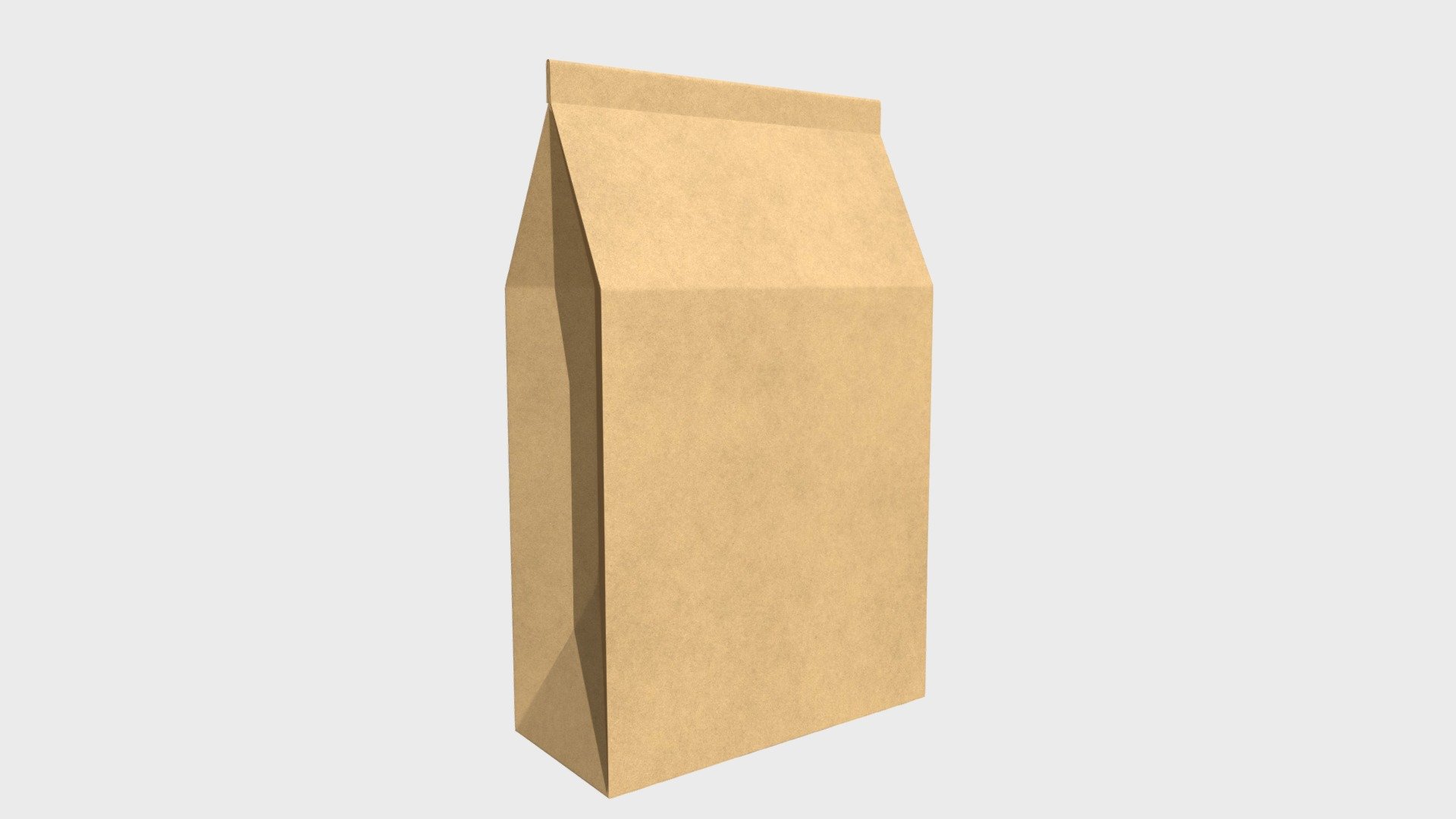 Closed paper bag - Buy Royalty Free 3D model by FrancescoMilanese ...