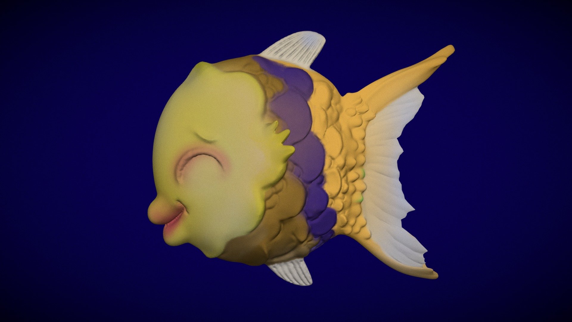 Colory Fishy - Download Free 3D model by artspam [2e243d8] - Sketchfab