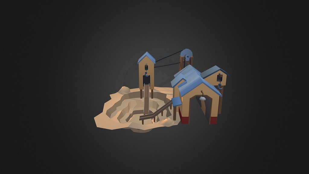 Ore mine_1 - 3D model by disartix01 [2e257d6] - Sketchfab