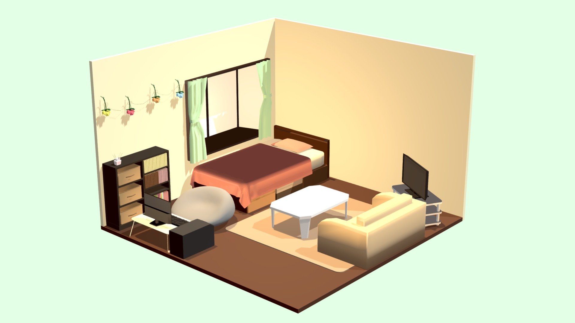 Room - 3D model by Hirari_ll835 [2e26dd8] - Sketchfab
