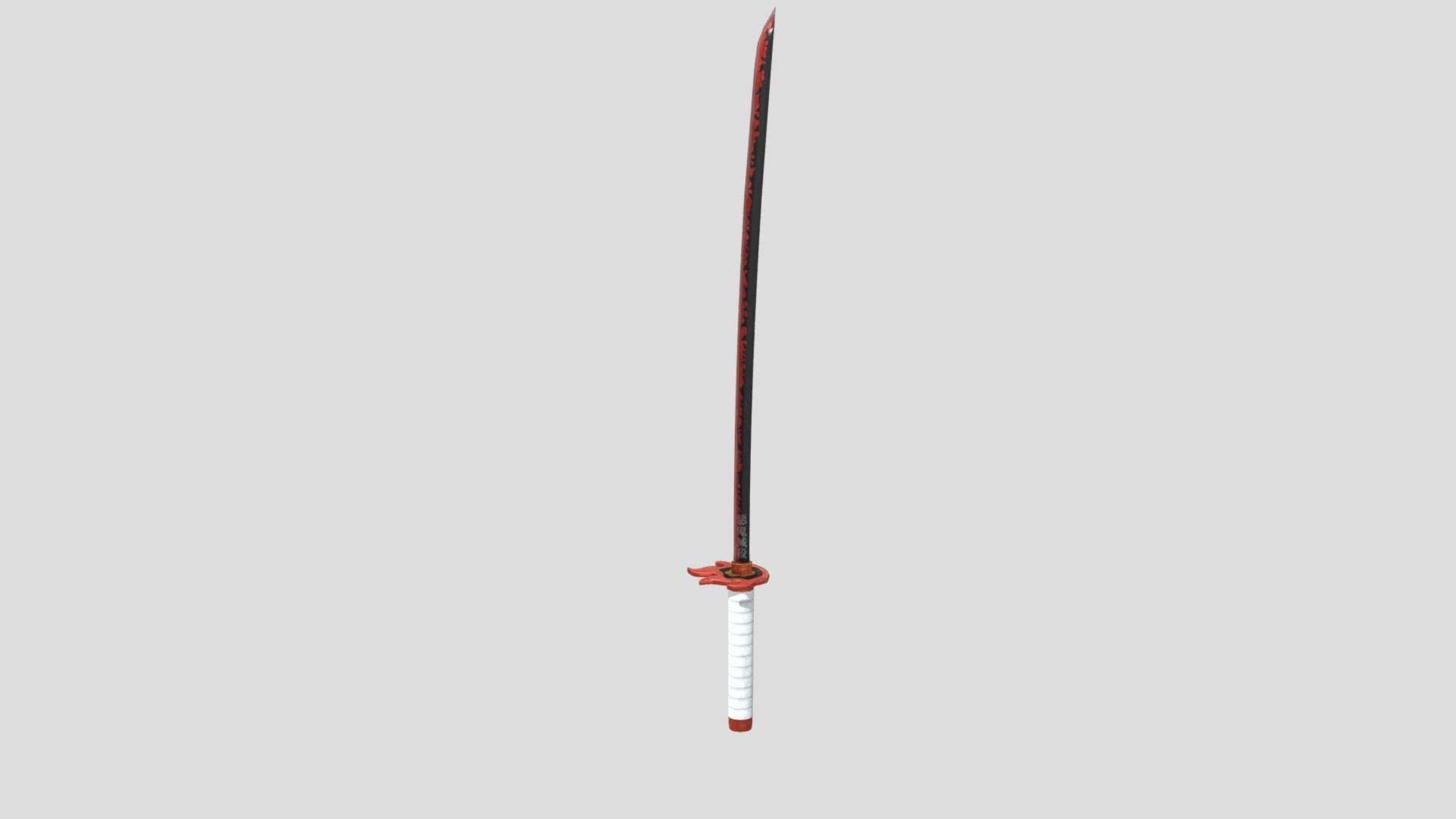 Rengoku's nichirin sword - Download Free 3D model by JoshJWG (@Joschuer ...
