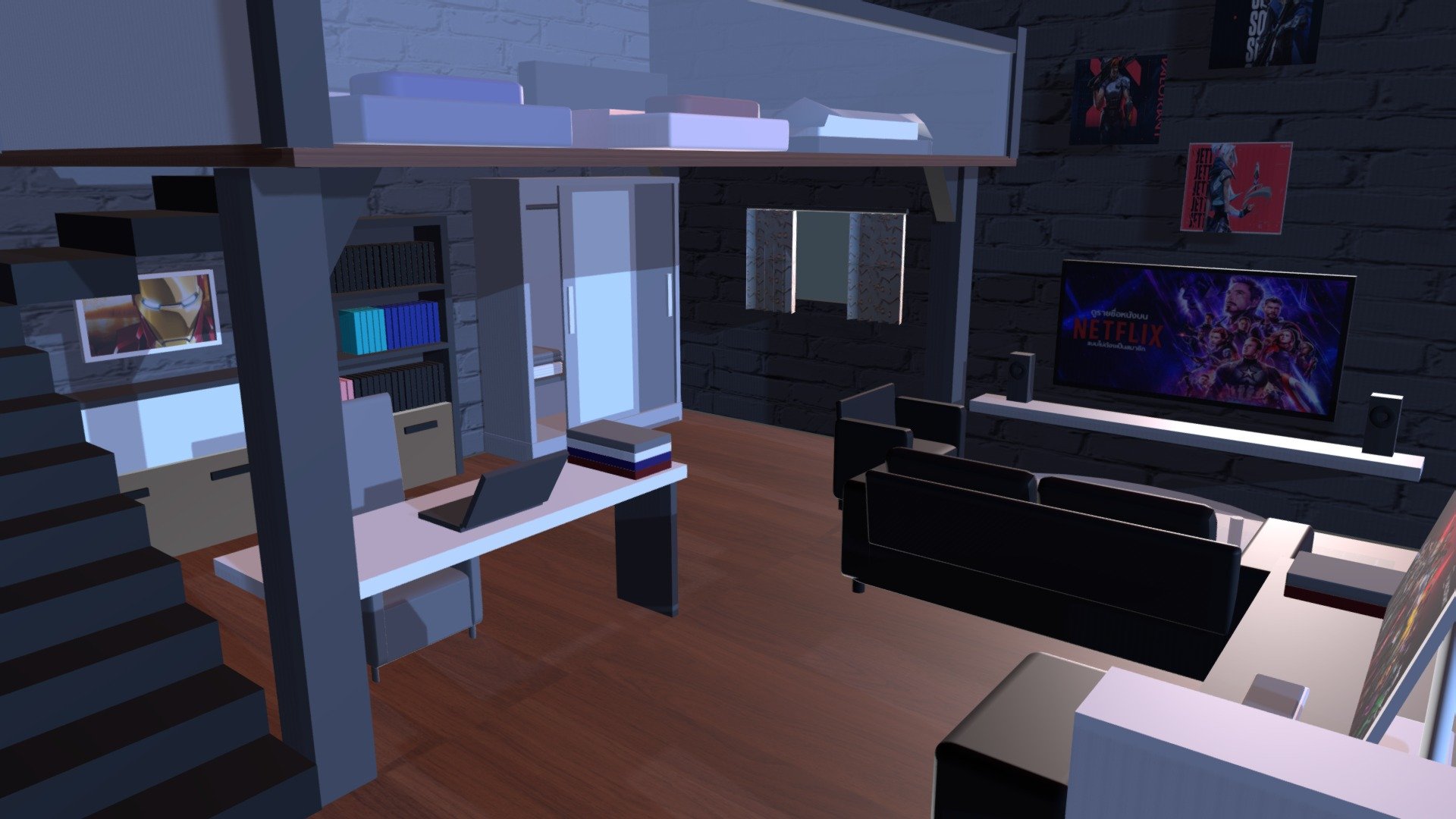 Room01-27 - 3D model by 6214140027 [2e27f75] - Sketchfab