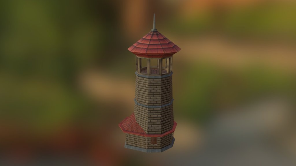 Watchtower Texture - 3D model by ching-jen [2e28ba2] - Sketchfab