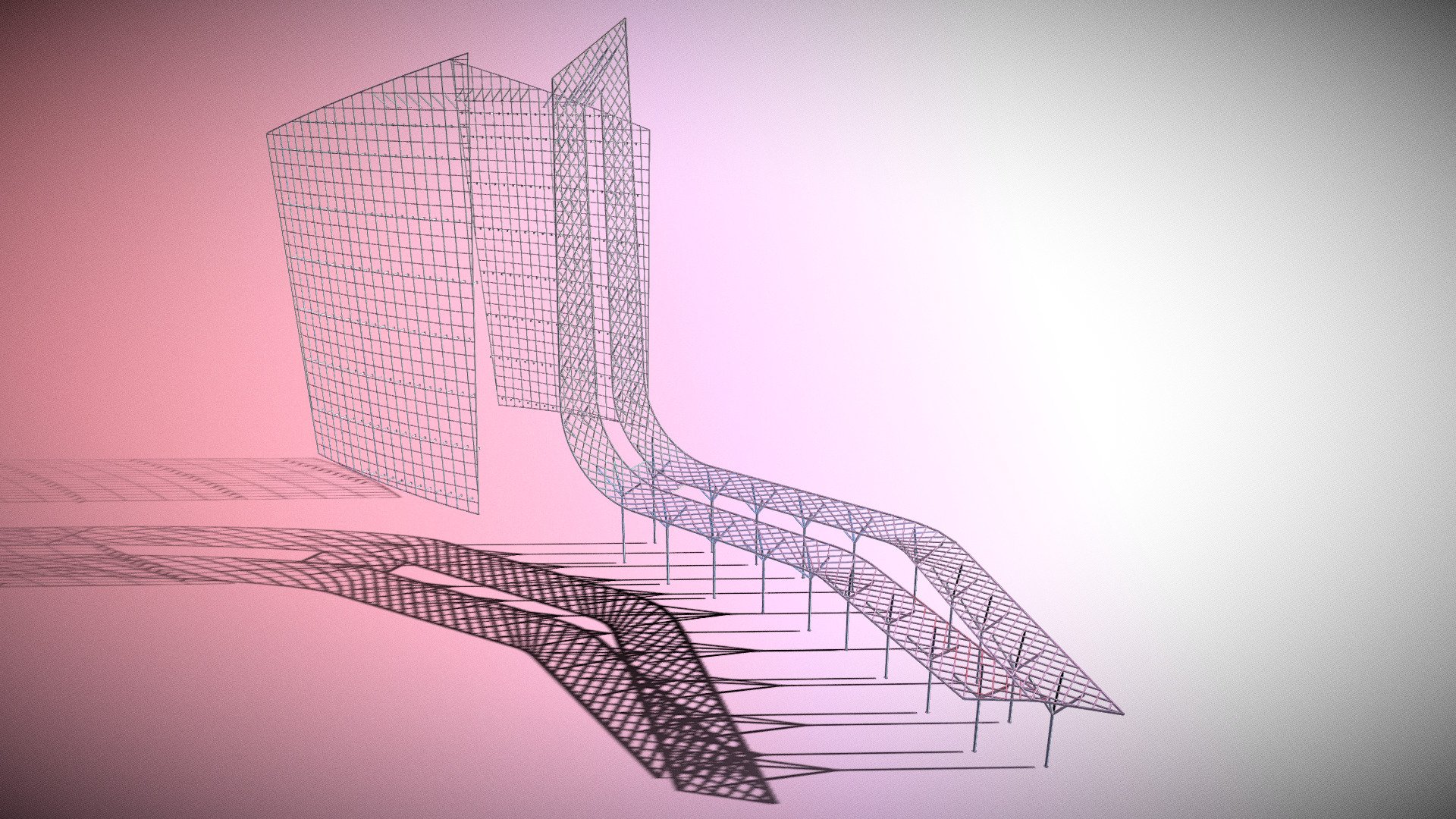 FACADE SCREEN CANOPY - 3D model by proleed [2e2b1da] - Sketchfab