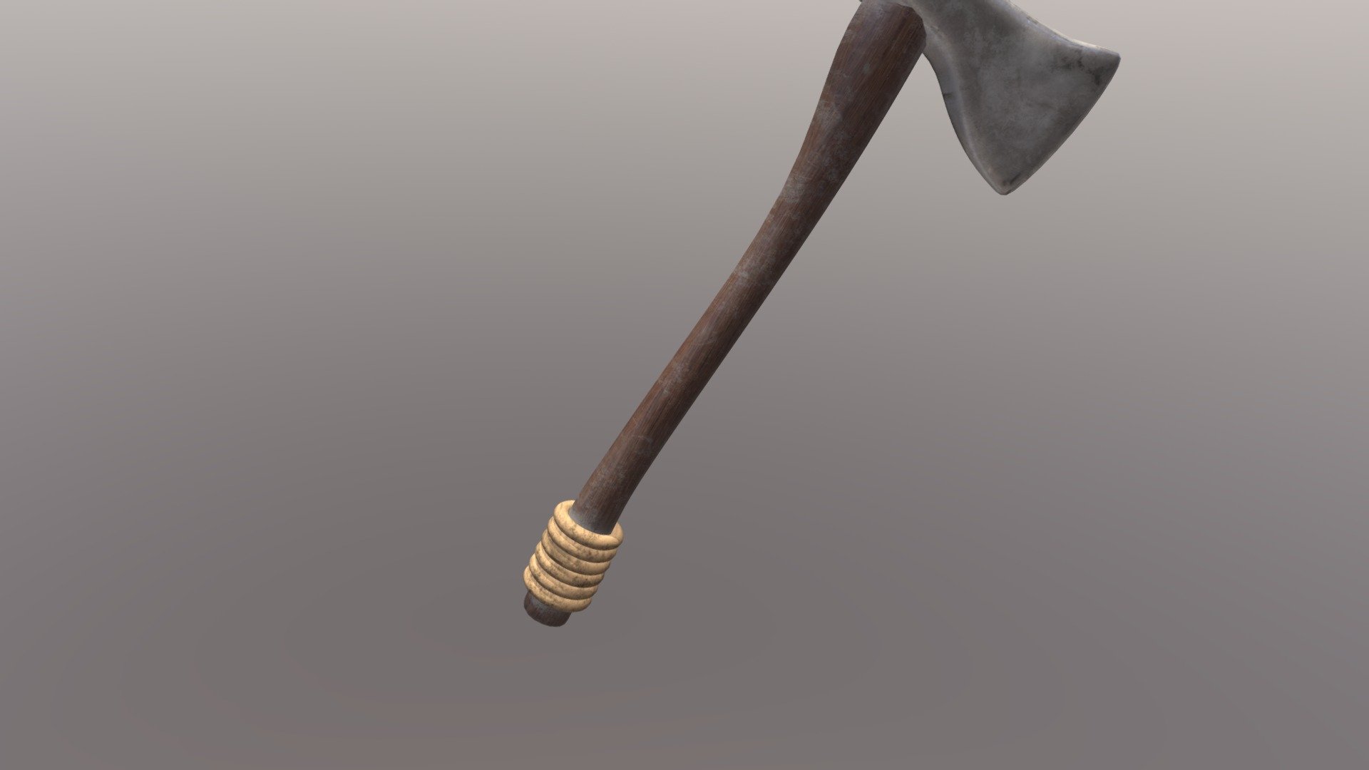 Woodcutter Axe - 3D model by Batuhan Gocmen (@batuhangocmen) [2e2b7c4 ...