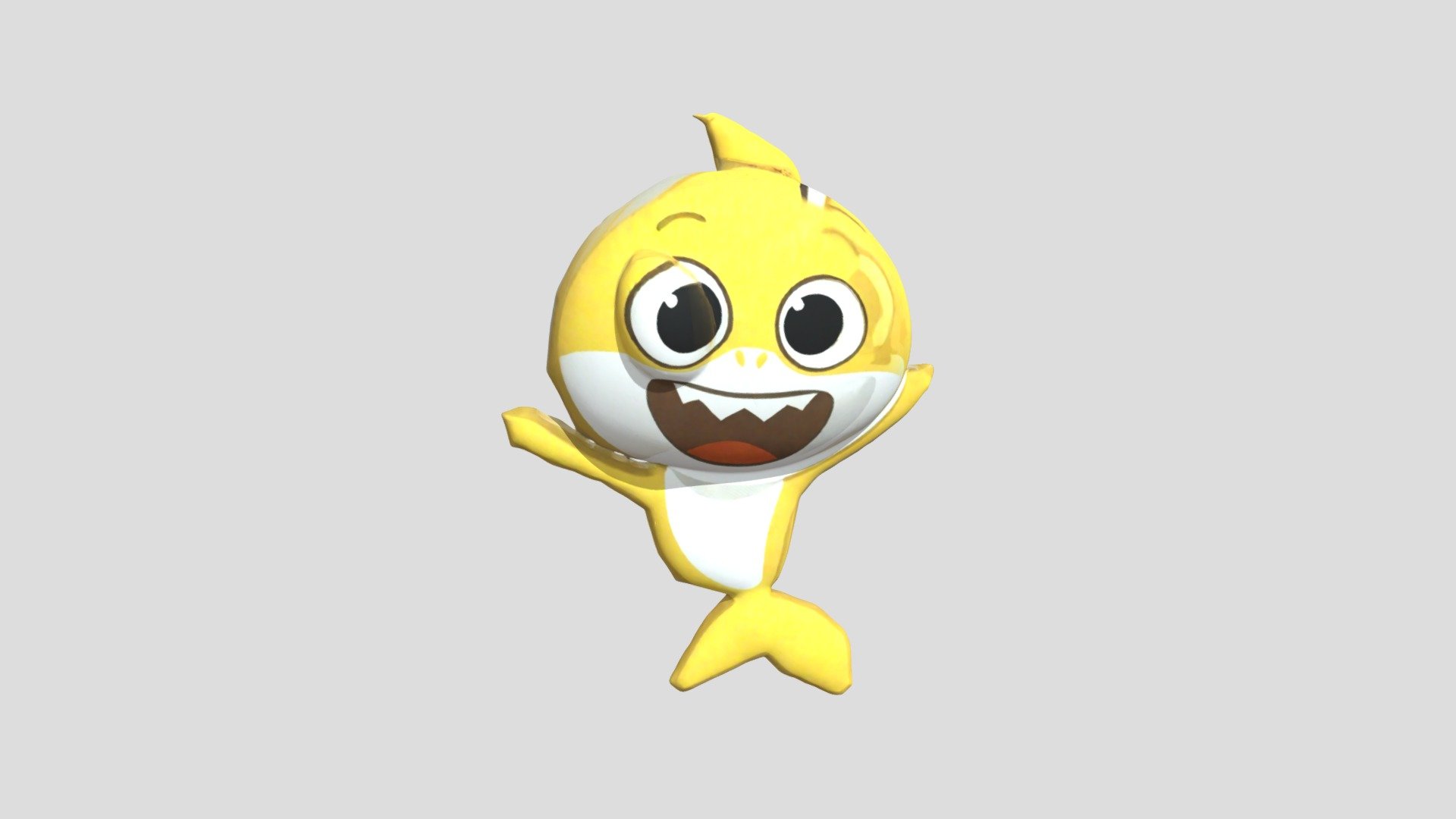 Baby_ Shark_0306173006_texture - Download Free 3D model by ...