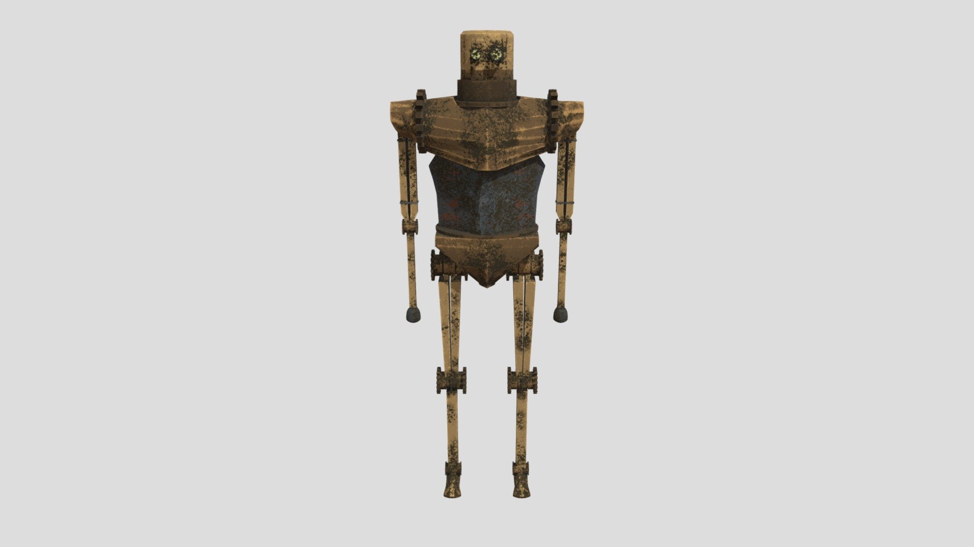 Steampunk Robot - Download Free 3D model by CasperMatthai [2e2bb2a ...