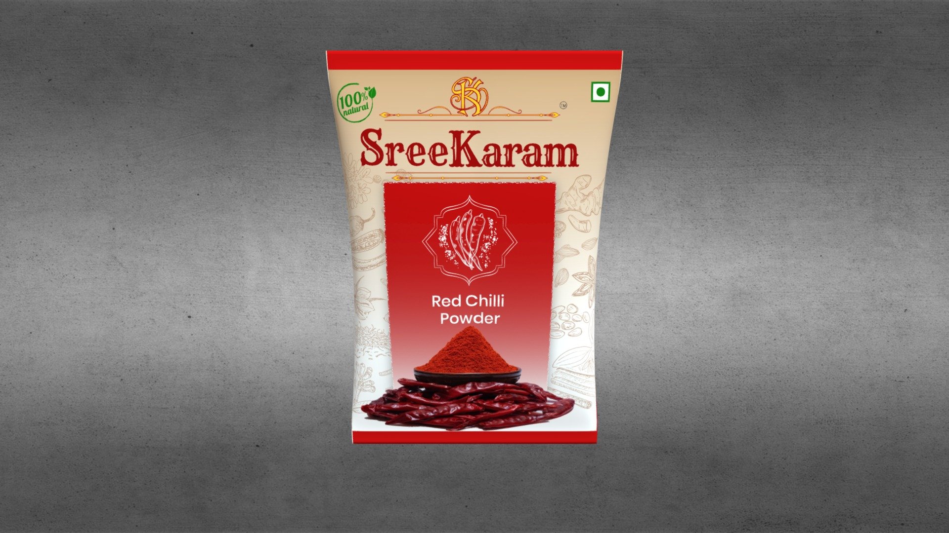 SreeKaram Red Chilli Powder - Download Free 3D model by Quadato ...