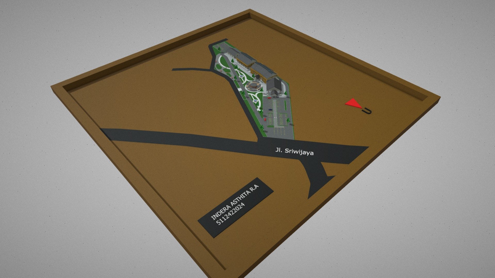 ARSAWIDYA JAWA - DIGITAL MAKET ARSITEKTUR - 3D model by masindera ...