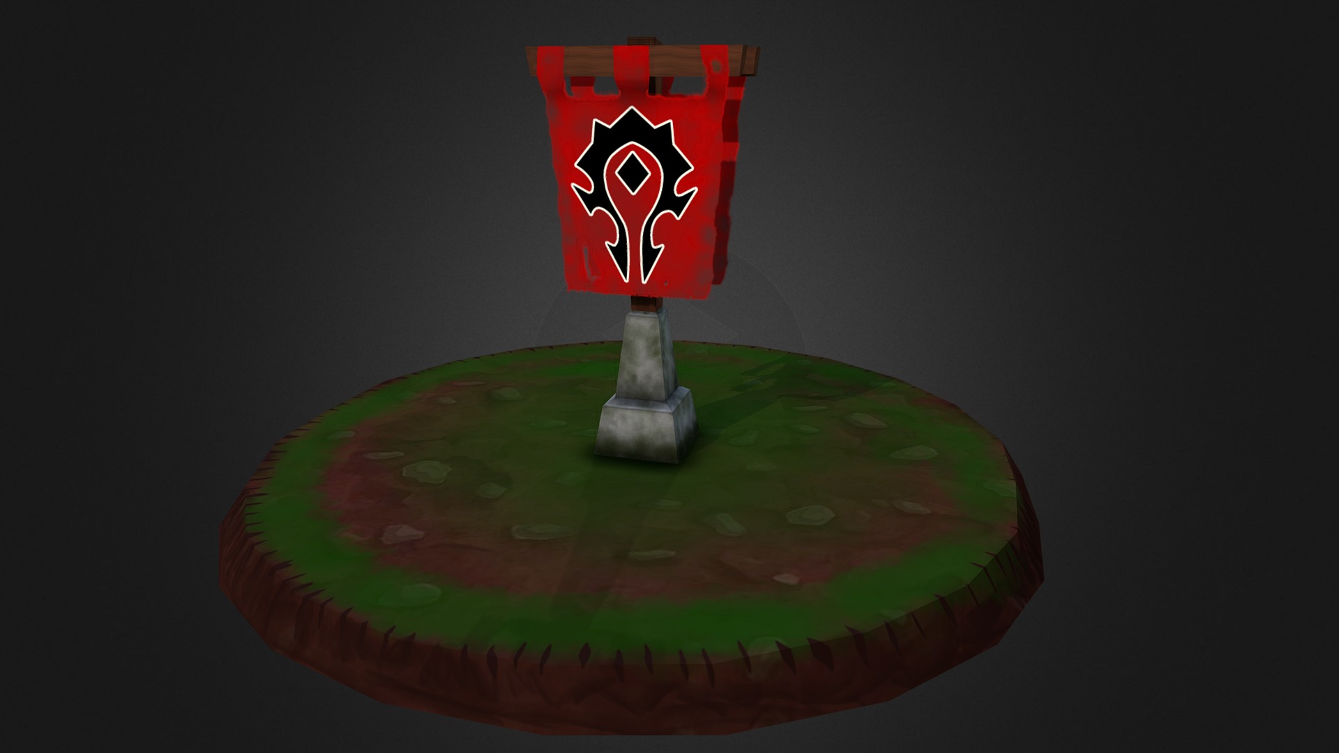 Banner of the Horde - 3D model by mnemoxjr [2e2f50a] - Sketchfab