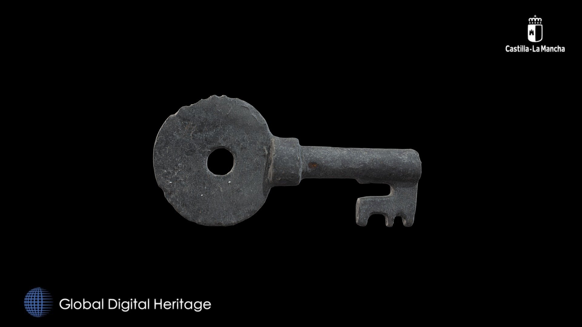 Medieval Iron Key, Castilla-La Mancha, Spain - Download Free 3D model ...
