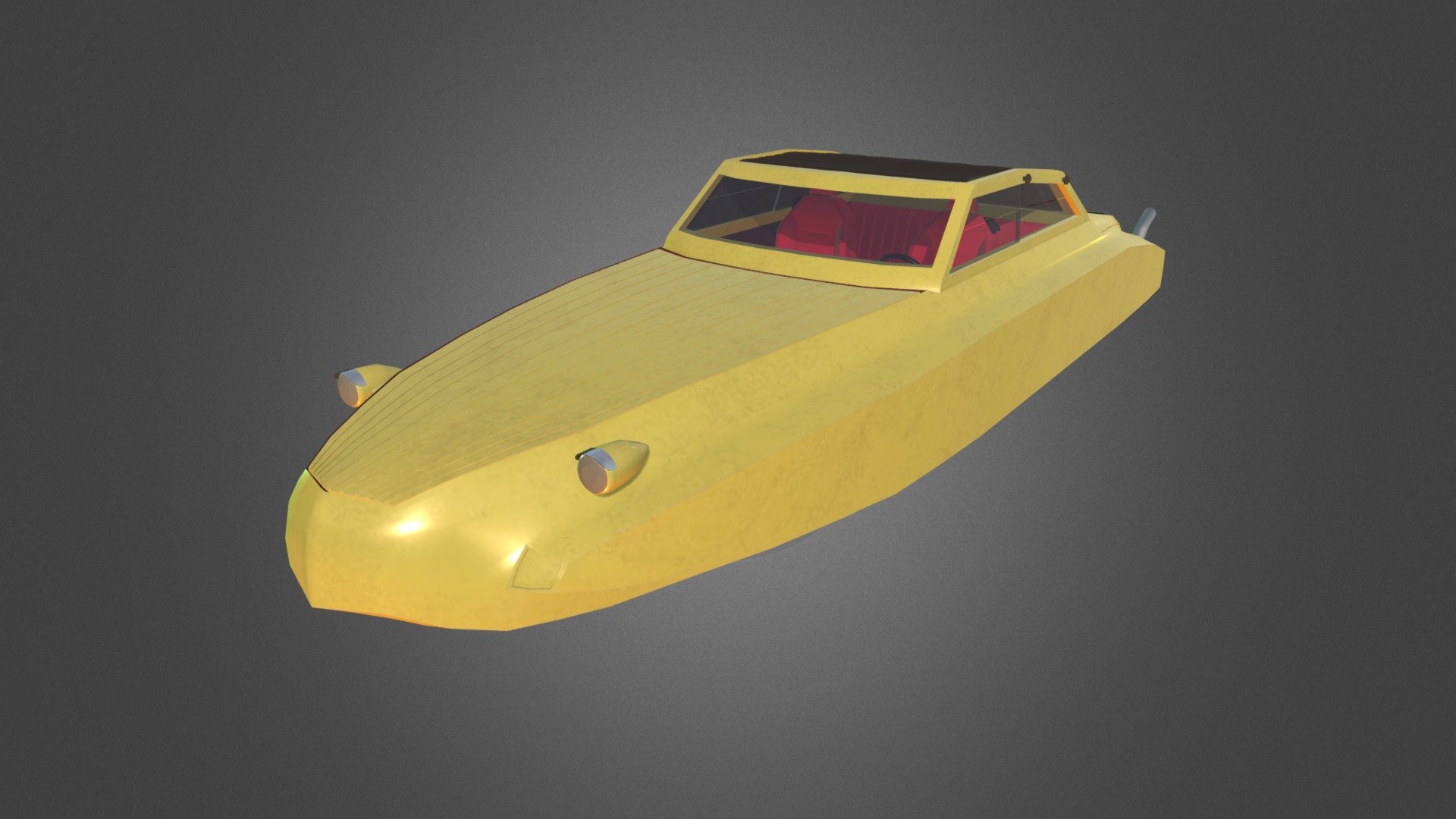boat sunday - 3D model by IgnacioAlbano [2e2feb0] - Sketchfab
