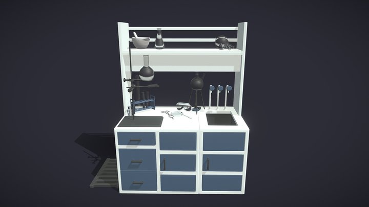 Laboratory-equipment 3D models - Sketchfab