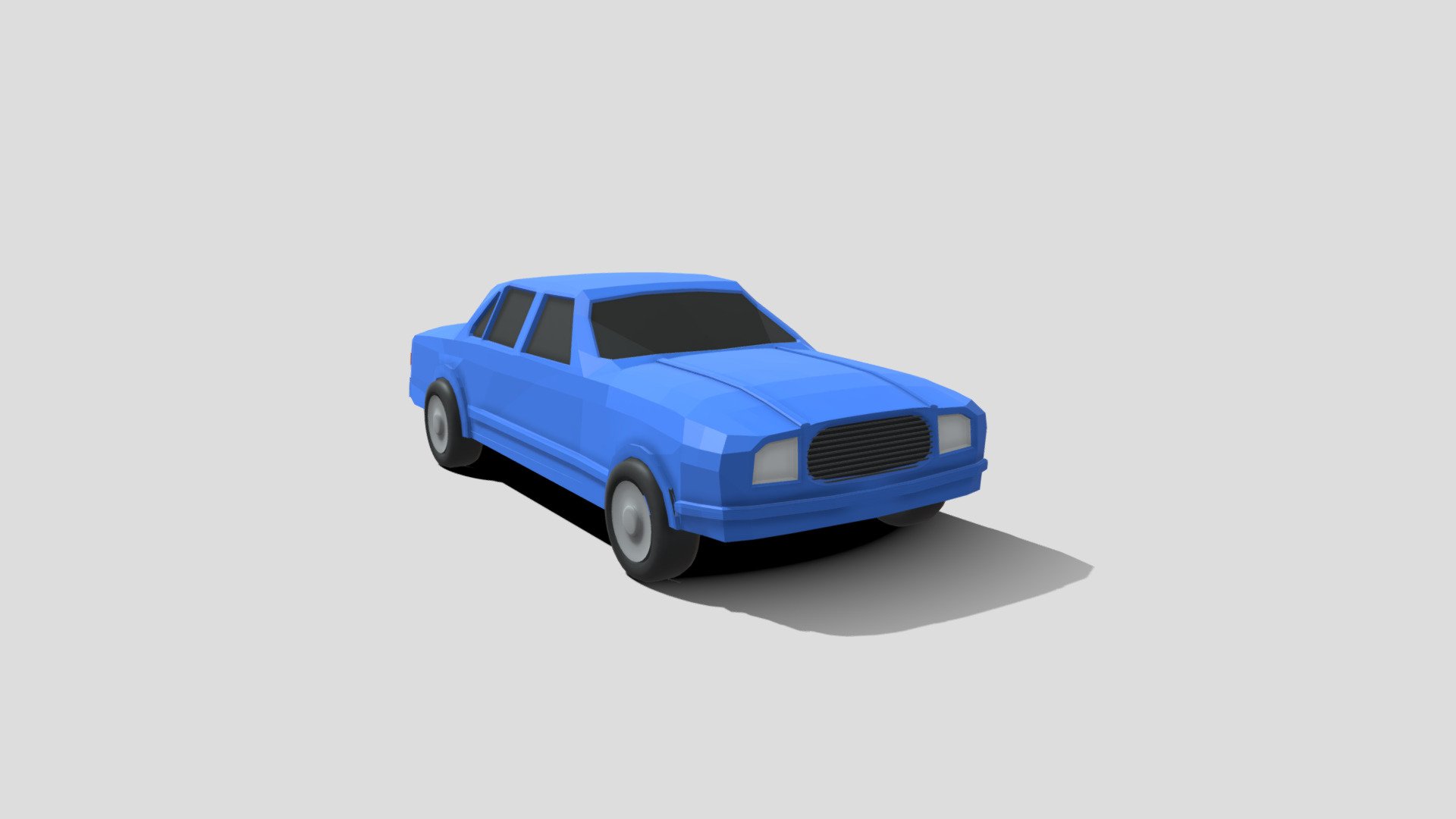 Low Poly Car - 3D model by xavierwellpierce [2e309b5] - Sketchfab