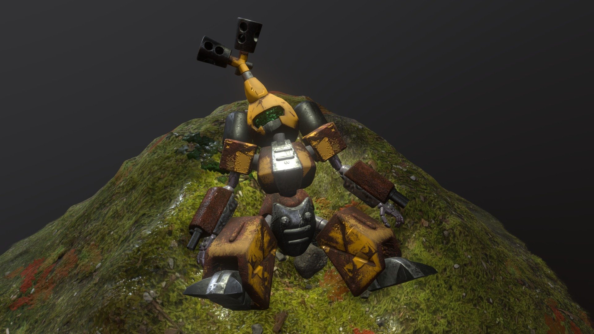 Metabee Medabot - 3D model by Carsayan (@meta_carsayan) [2e31c59 ...