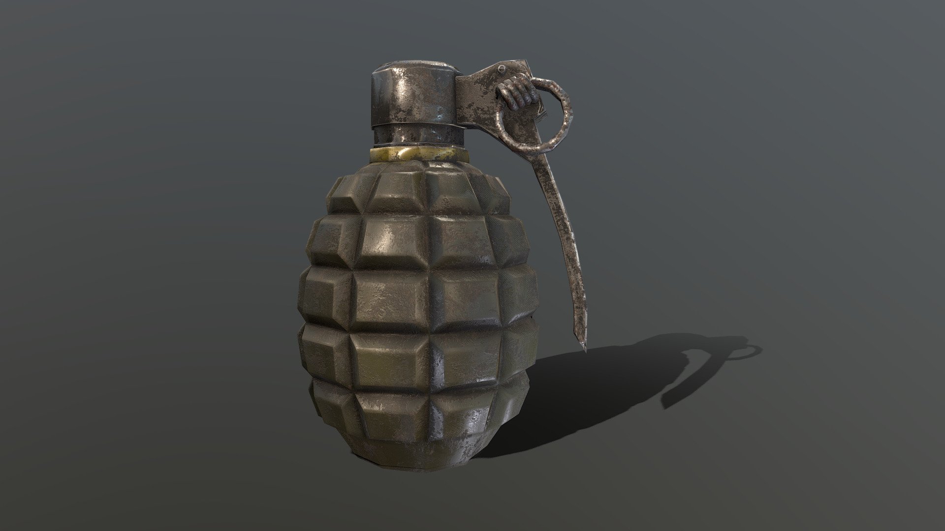 Grenade Low Poly - Download Free 3D model by lunea [2e31f3c] - Sketchfab