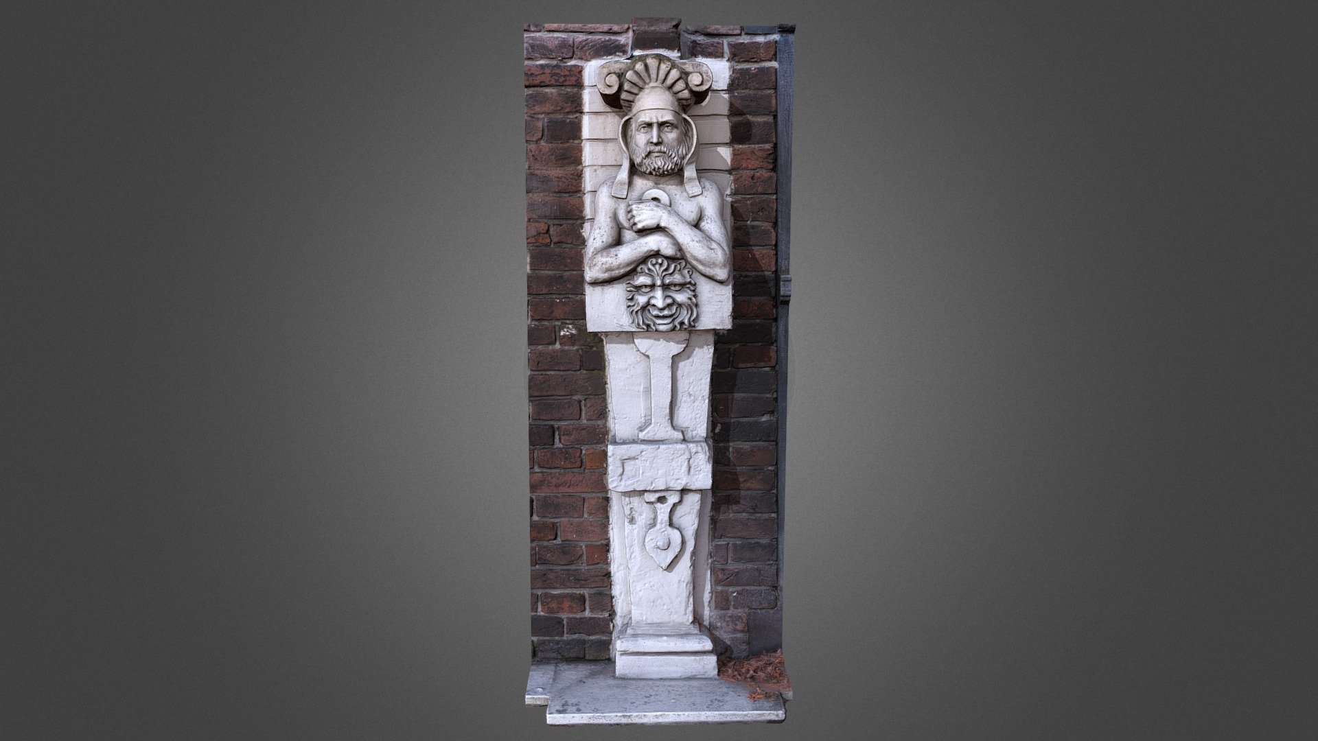 Beeld Boven Links, detail gevel - 3D model by Erfgoed 's-Hertogenbosch ... Beeld Boven Links, detail gevel - 3D model by Erfgoed 's-Hertogenbosch ...
