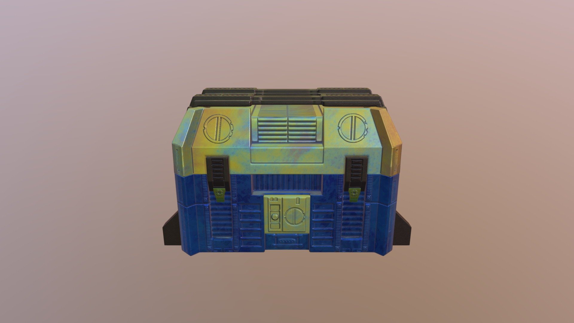 funky space loot box - 3D model by metanymie [2e34343] - Sketchfab