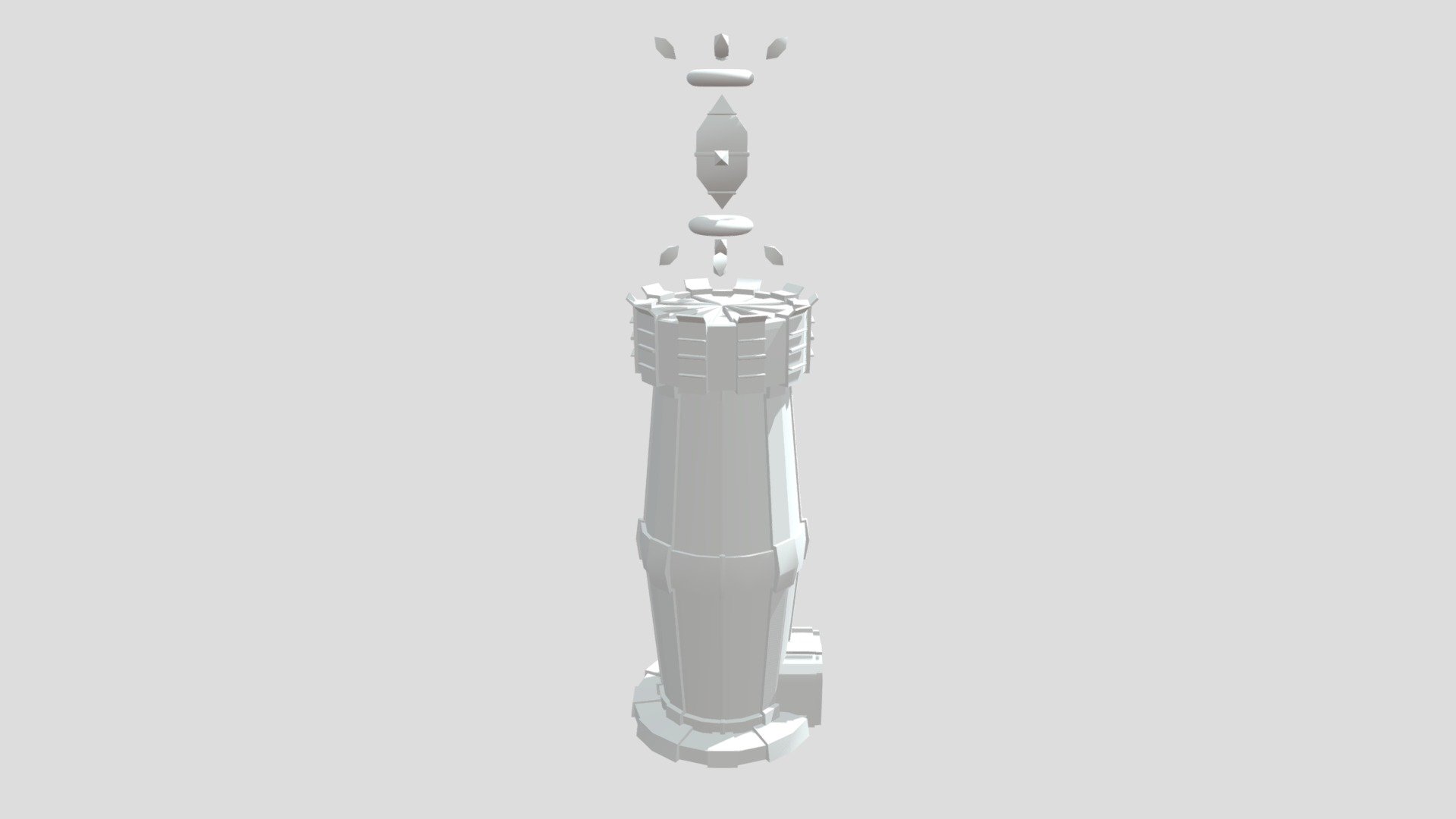 Second Tower Design - 3D model by Leo_Wae [2e344db] - Sketchfab