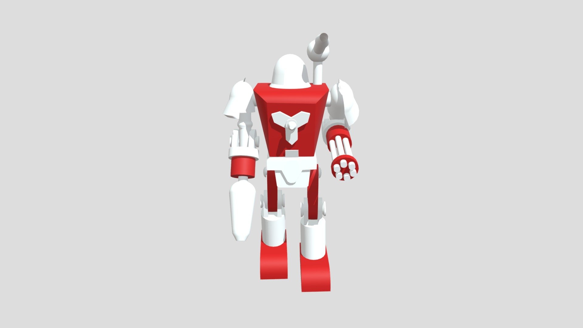 color robo - 3D model by kiru.salem [2e35cce] - Sketchfab