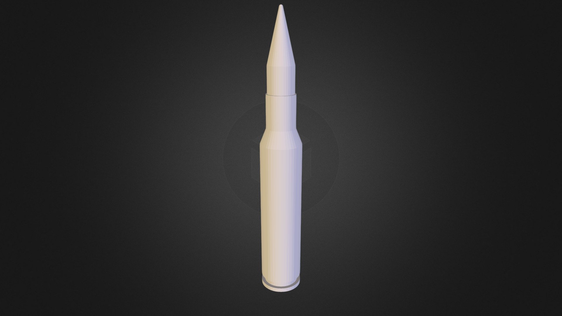 .50 Cal Round - 3D model by 3dindustries [2e3686e] - Sketchfab