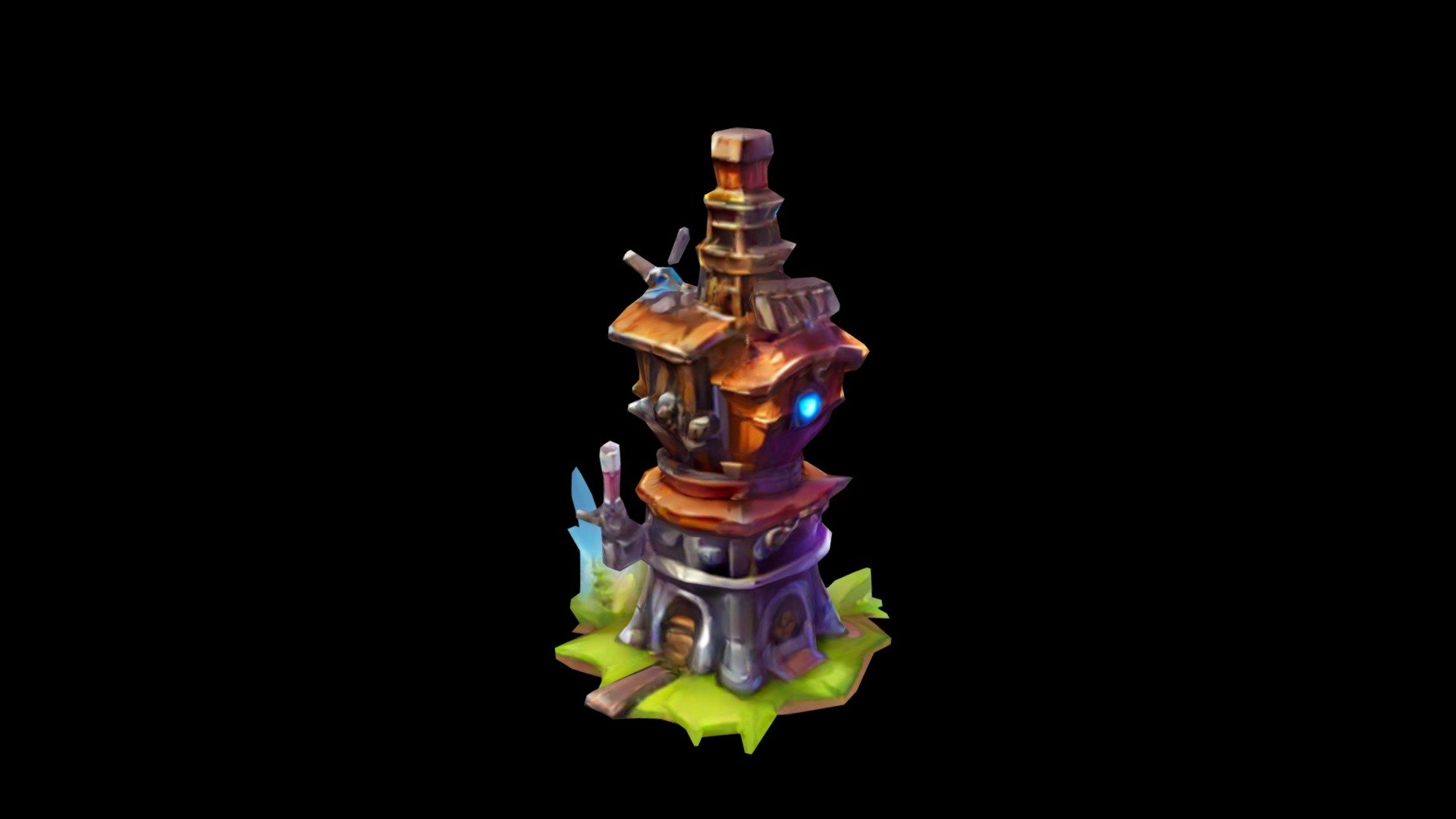 Tower Up 7528b752-933f-49e2-81f7-e2984497b77e - Download Free 3D model ...