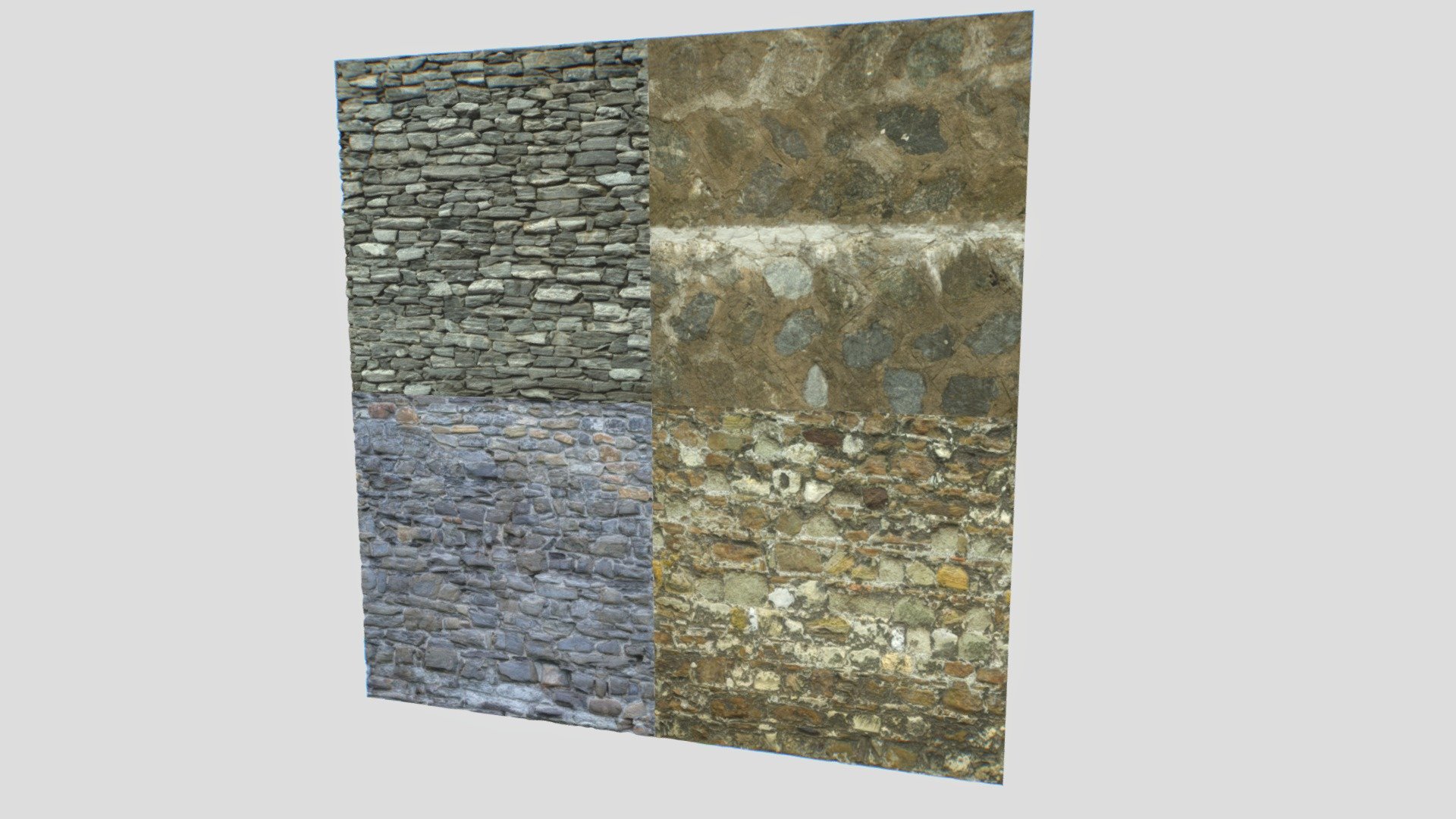 Stone wall textures pack 4 - Buy Royalty Free 3D model by 32cm [2e3860c ...