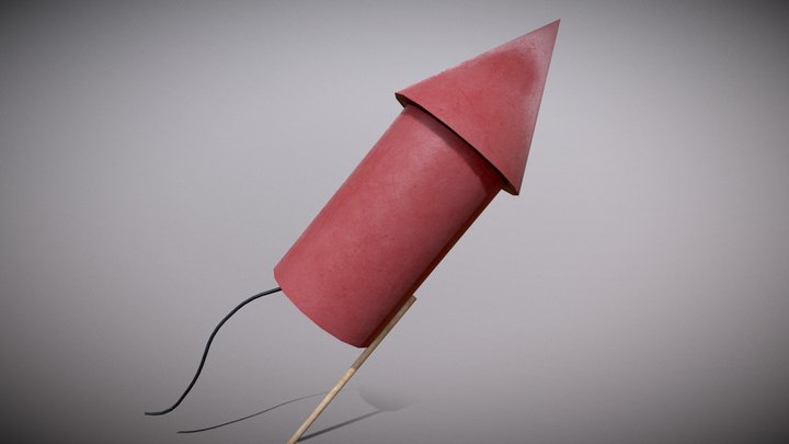 Firework 3D models - Sketchfab