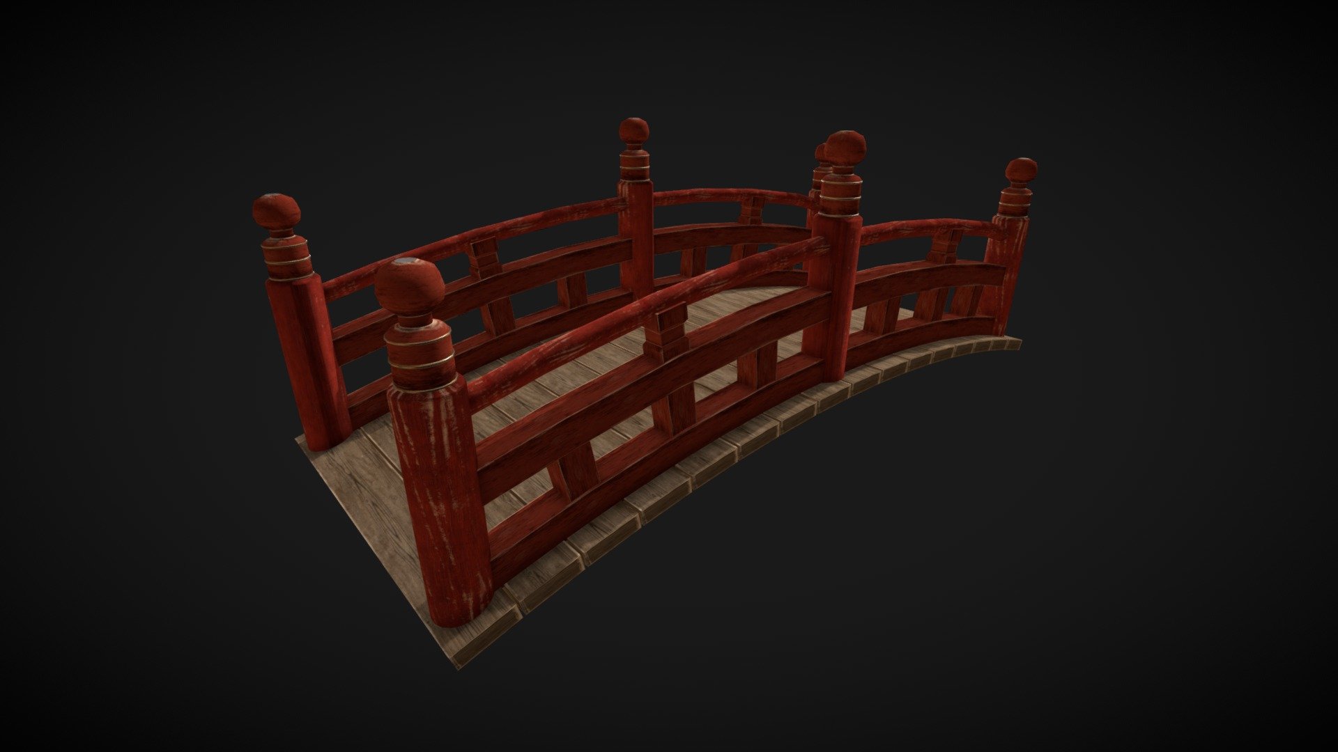 Soribashi - Japanese Bridge - 3D model by Deerex 🦖 (@darrencontreras ...