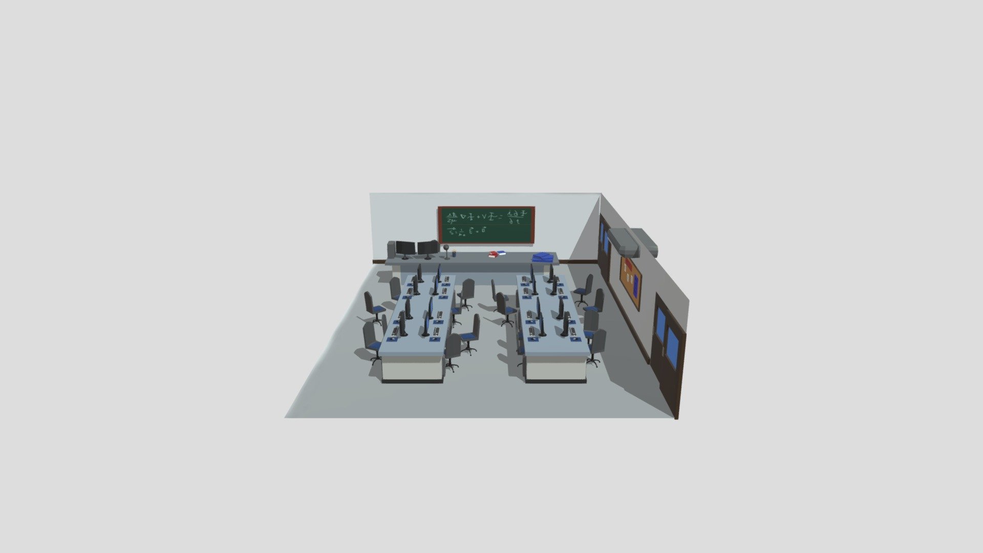 Laboratory - 3D model by Bargas [2e3ba37] - Sketchfab