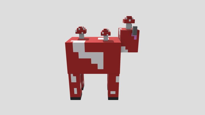 Mooshroom 3D models - Sketchfab
