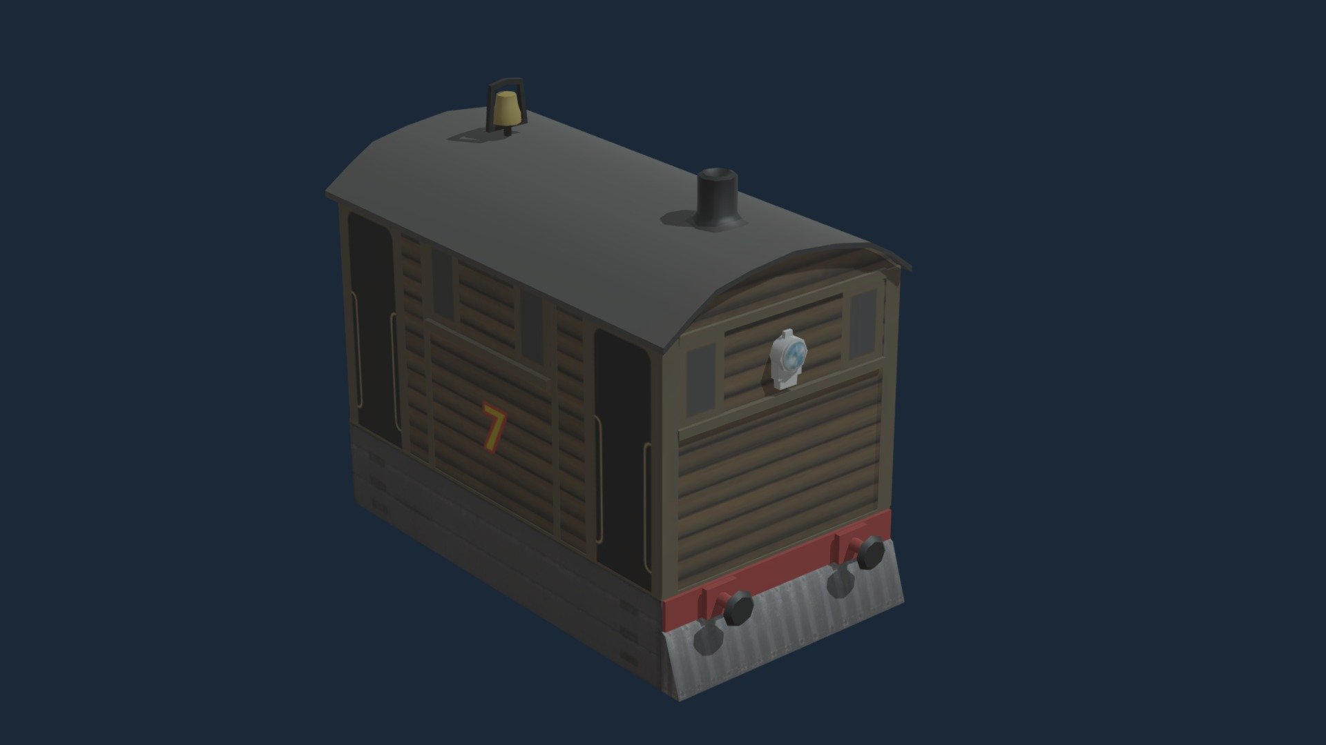 Toby the Tram Engine Class C53 - 3D model by Sea Land Air (@sealandair) [2e3dac9] - Sketchfab