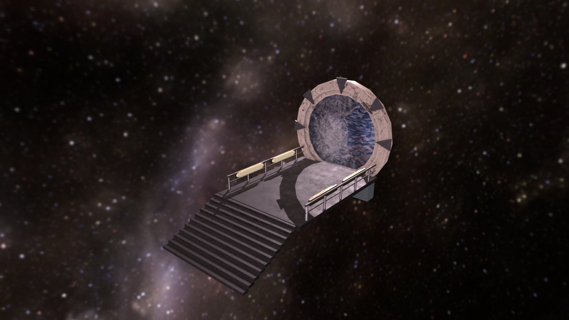 Stargate - 3D model by taufall [2e3efd7] - Sketchfab
