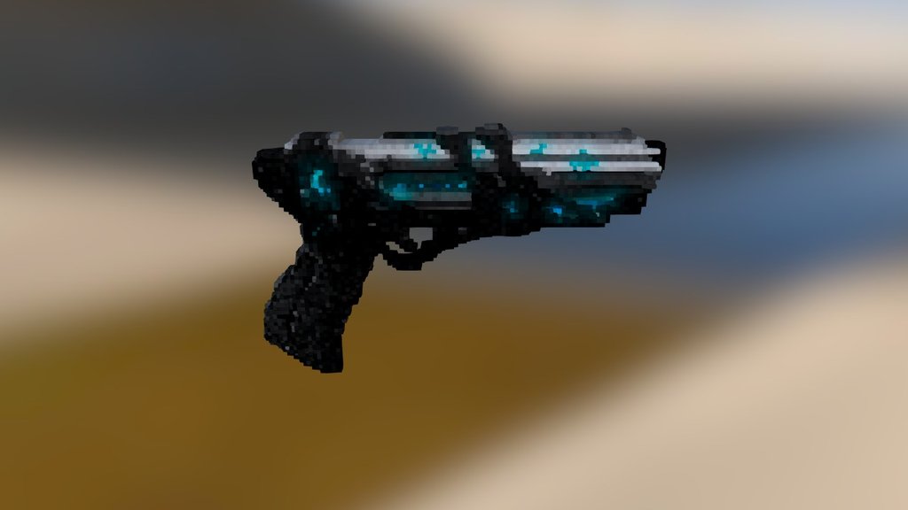 Space Blaster V2.0 - 3D model by pivotcrafter [2e40379] - Sketchfab