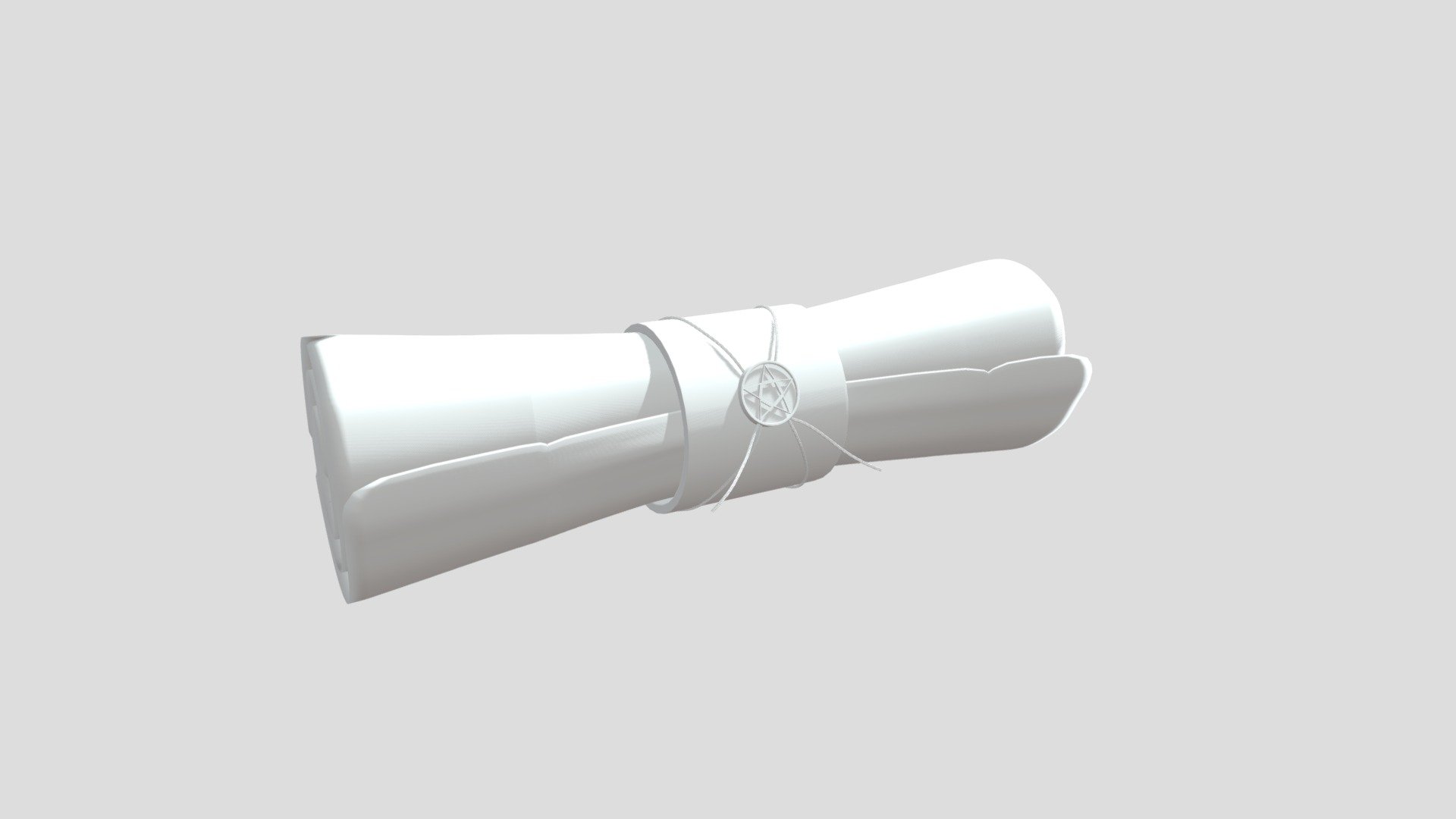 Scroll - 3D model by HauntedHogs24 [2e4058e] - Sketchfab