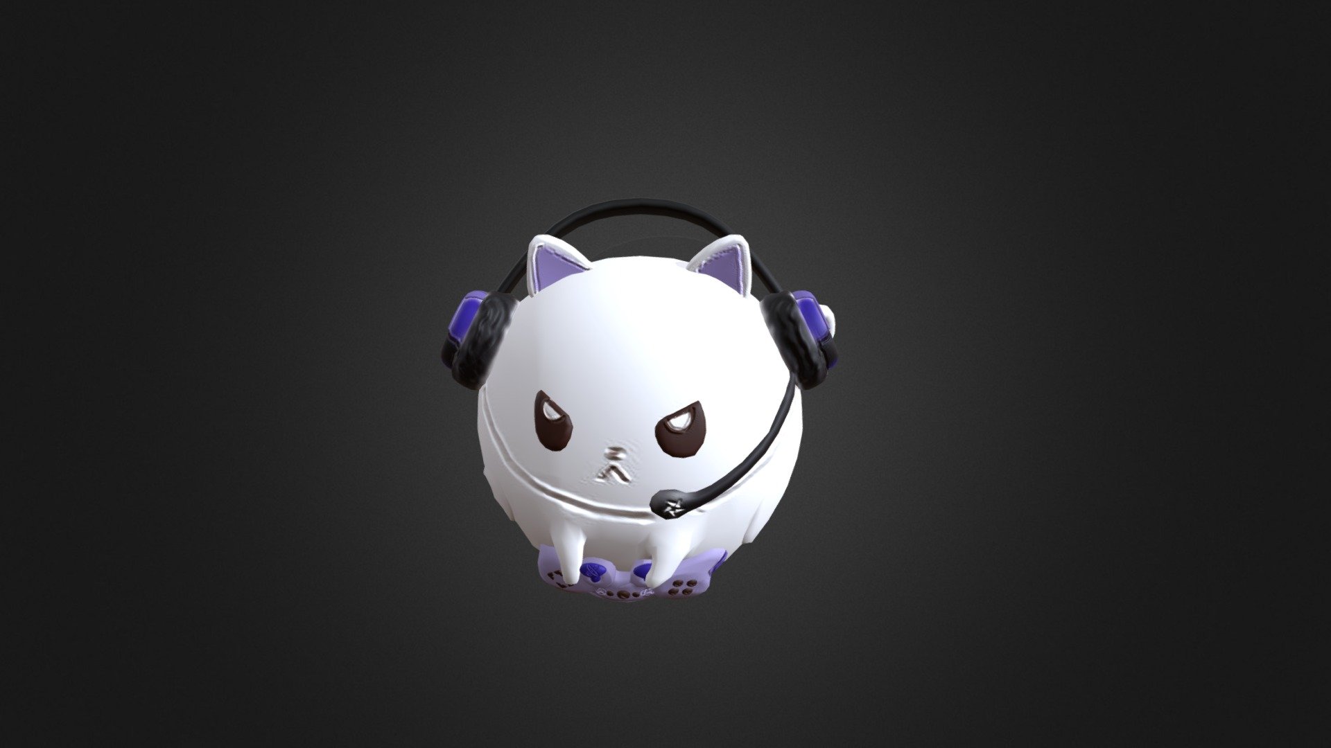 cat_03 - 3D model by kiki_shi (@ziqishi999) [2e4081a] - Sketchfab