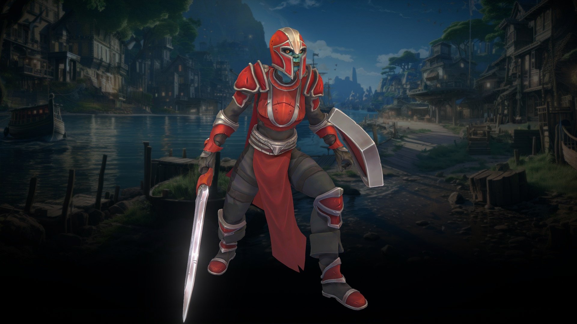 Stylized Orc Female Sentinel (Outfit) - 3D model by N-hance Studio ...