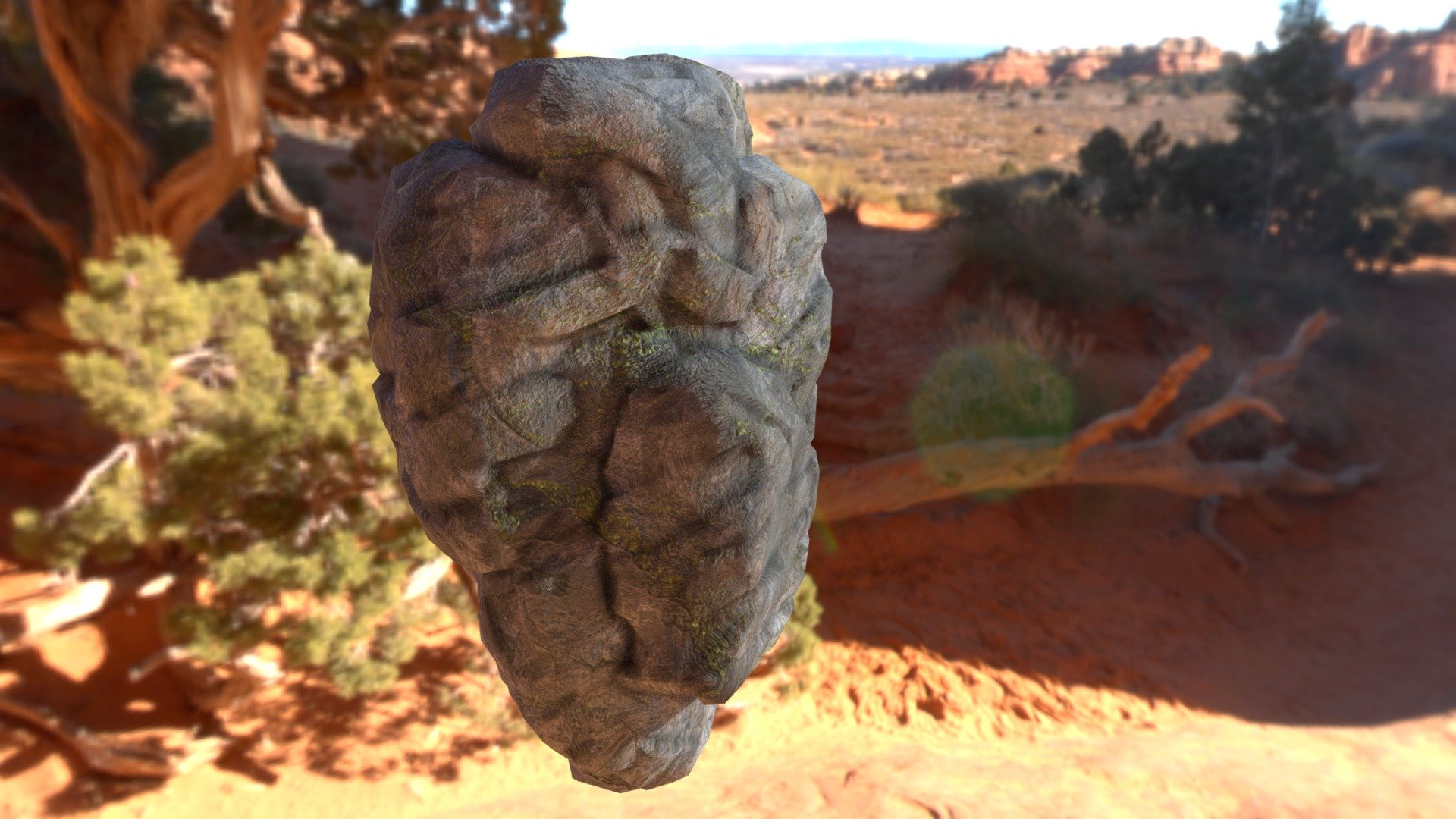 Cliff - 3D model by Kwon HyukCheol (@khc4195) [2e40fc2] - Sketchfab
