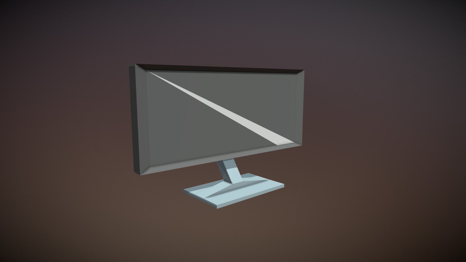 Monitor - Download Free 3D model by sirkitree [2e443c1] - Sketchfab