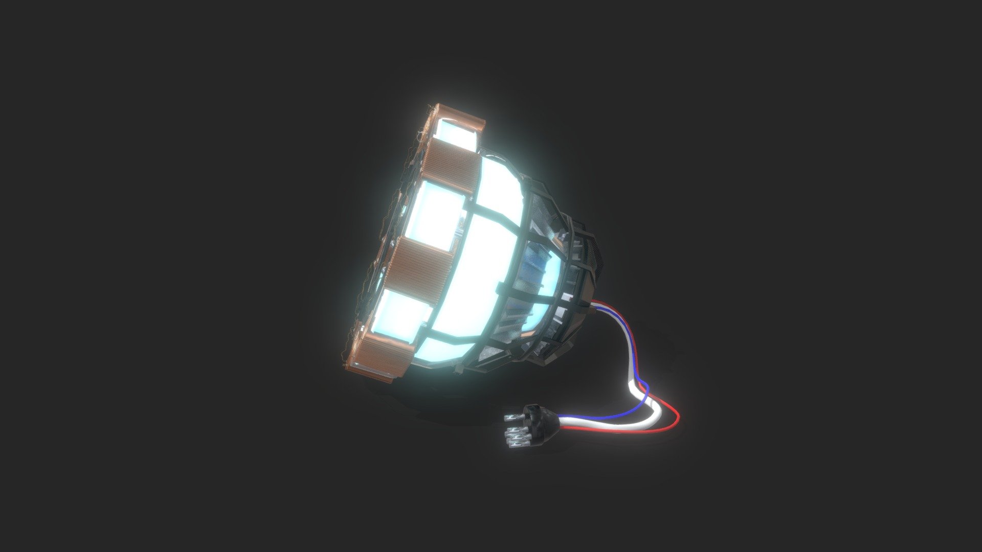 Arc Reactor MK II - 3D model by RelutionGS [2e44e9d] - Sketchfab