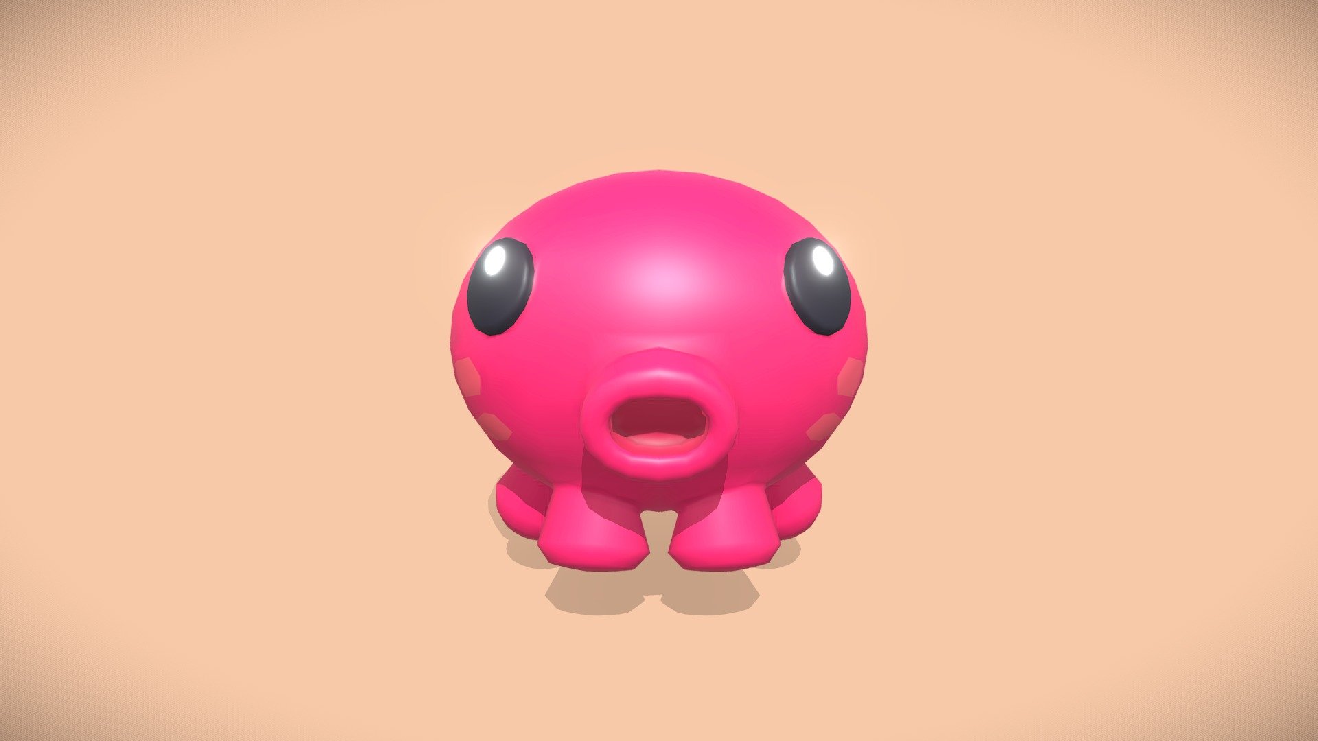 cute octopus - Download Free 3D model by samiwaiba2001 [2e45879 ...