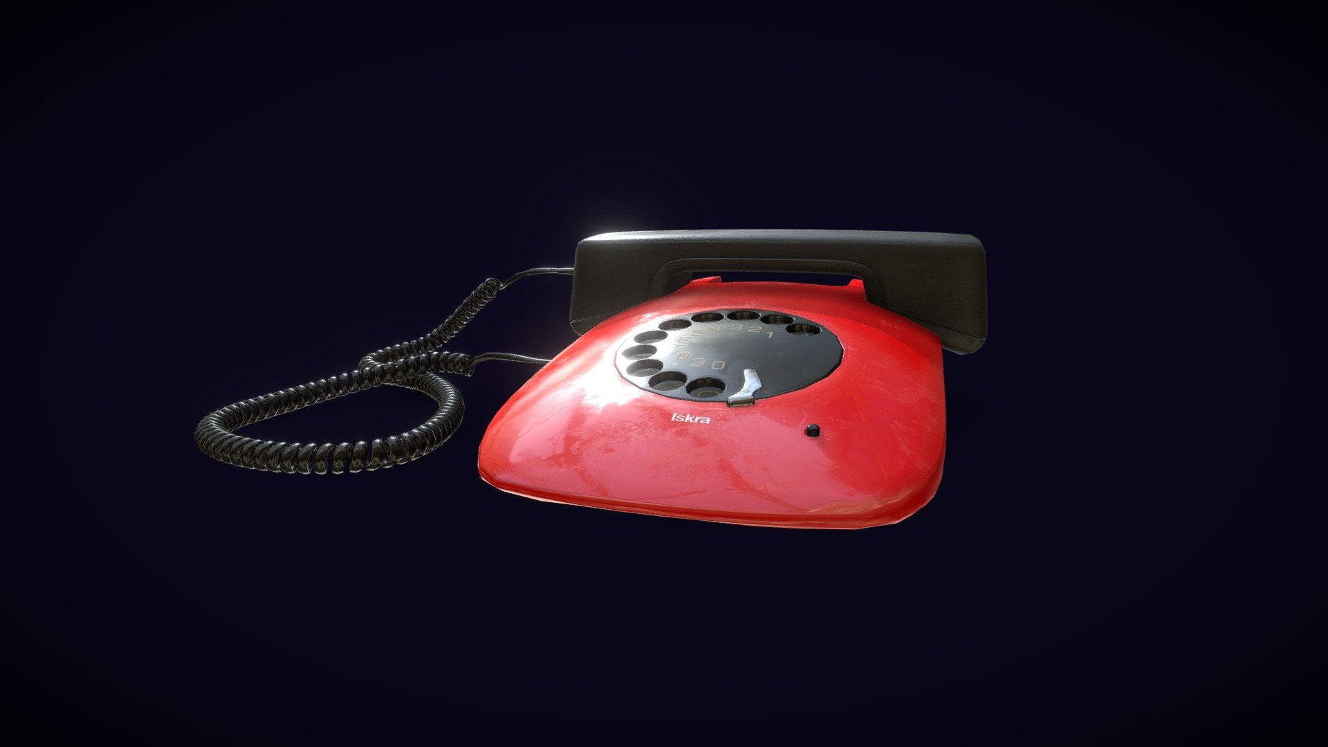 Iskra ETA 80 - rotary phone - Buy Royalty Free 3D model by LubedLegs ...